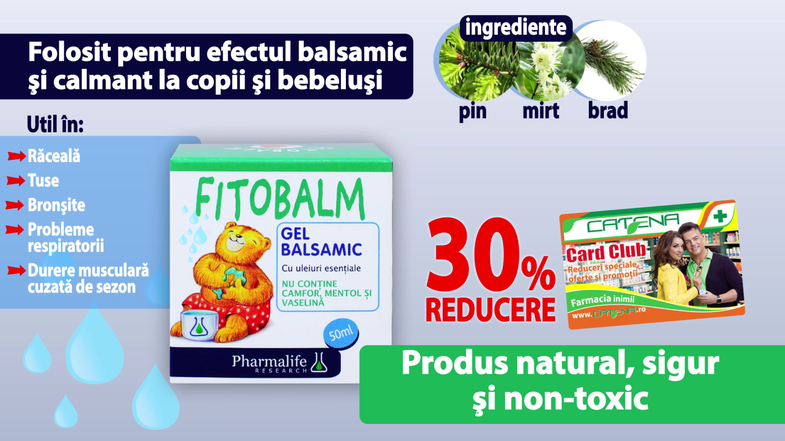 Fitobalm gel balsamic - Sensosanatate