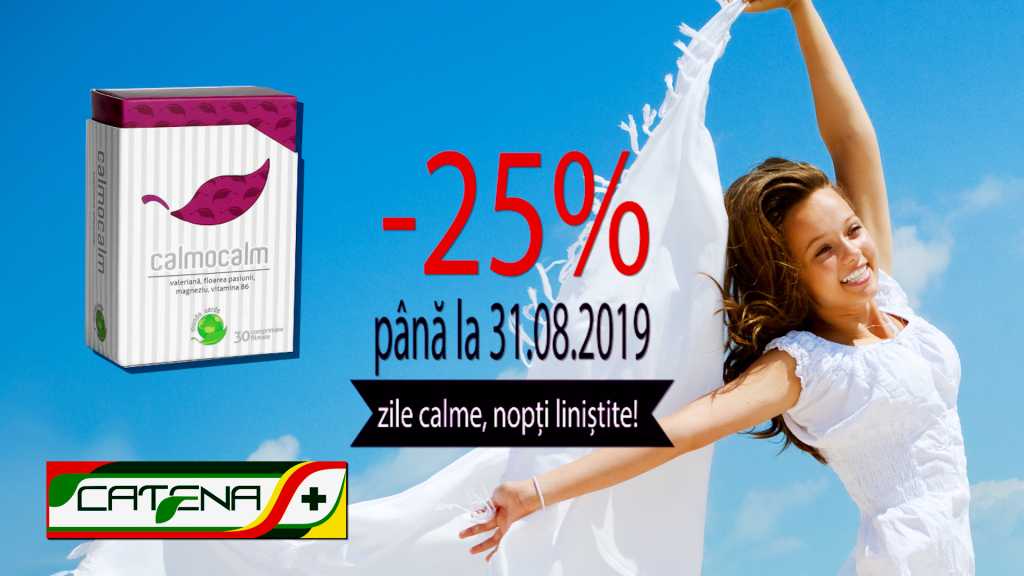 CALMOCALM X 30 COMPR - 25% REDUCERE - Sensosanatate